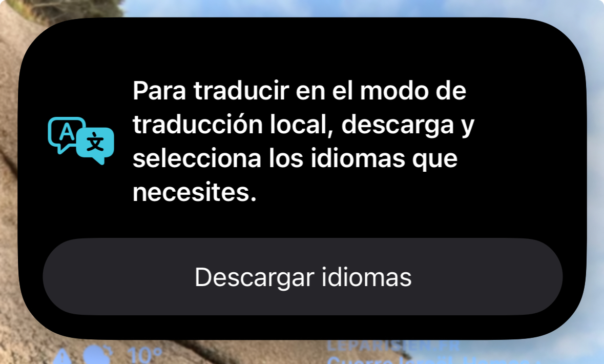 L’outil Traduction est disponible sur le Bouton Action de l’iPhone 15 Pro