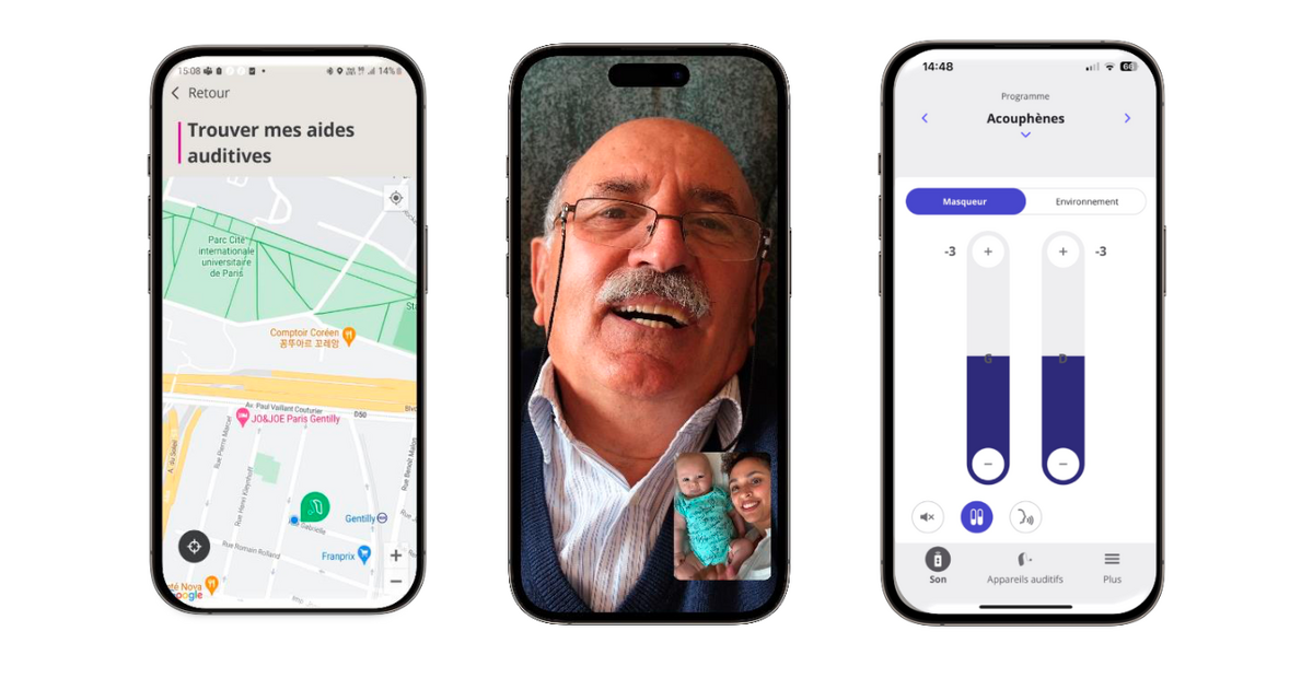 Une nouvelle App tout-en-un pour les aides auditives Oticon