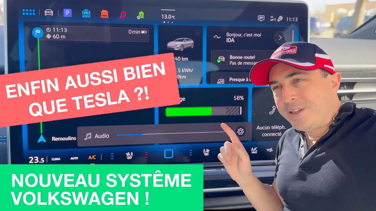 Test du nouveau système de Volkswagen : enfin à la hauteur de Tesla