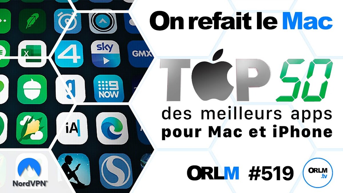 Top 50 des meilleurs apps pour Mac et iPhone !⎜ORLM-519