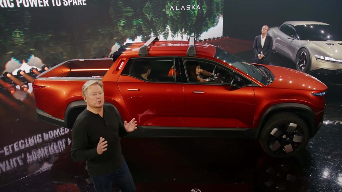 Nouveau 4x4 électrique : voici le Fisker Alaska, concurrent du Rivian, CyberTruck et du F-150