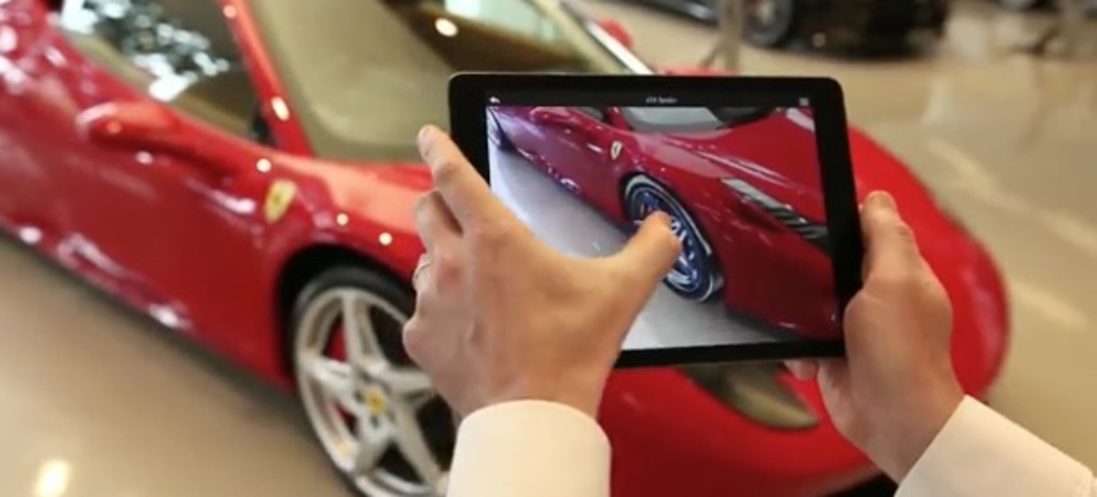 Grâce à l'iPad, vous n'achèterez plus votre Ferrari comme avant (vidéo)
