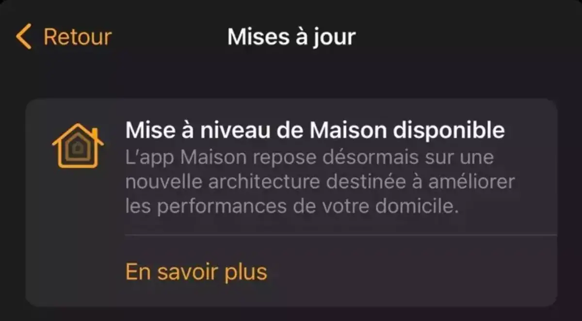 La mise à jour d'HomeKit devrait être de retour avec iOS 16.4