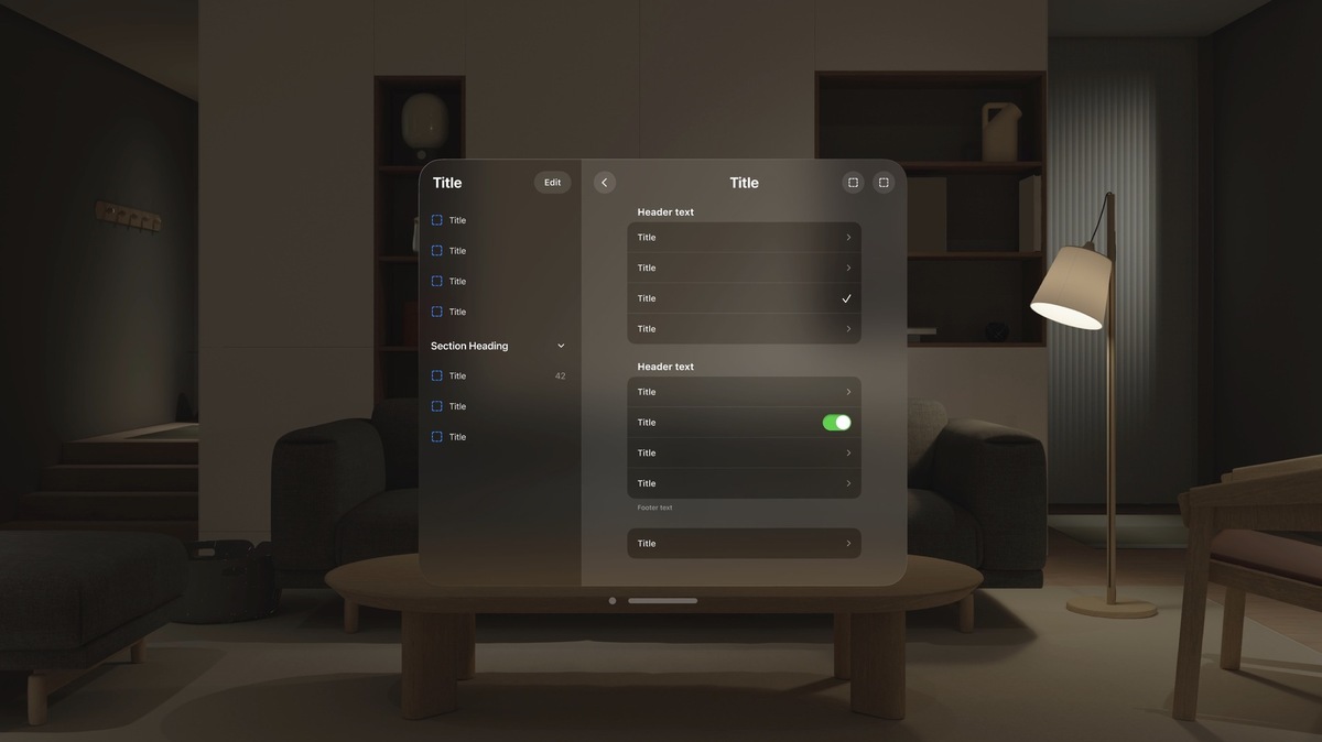 Adobe Figma sur le casque Vision Pro