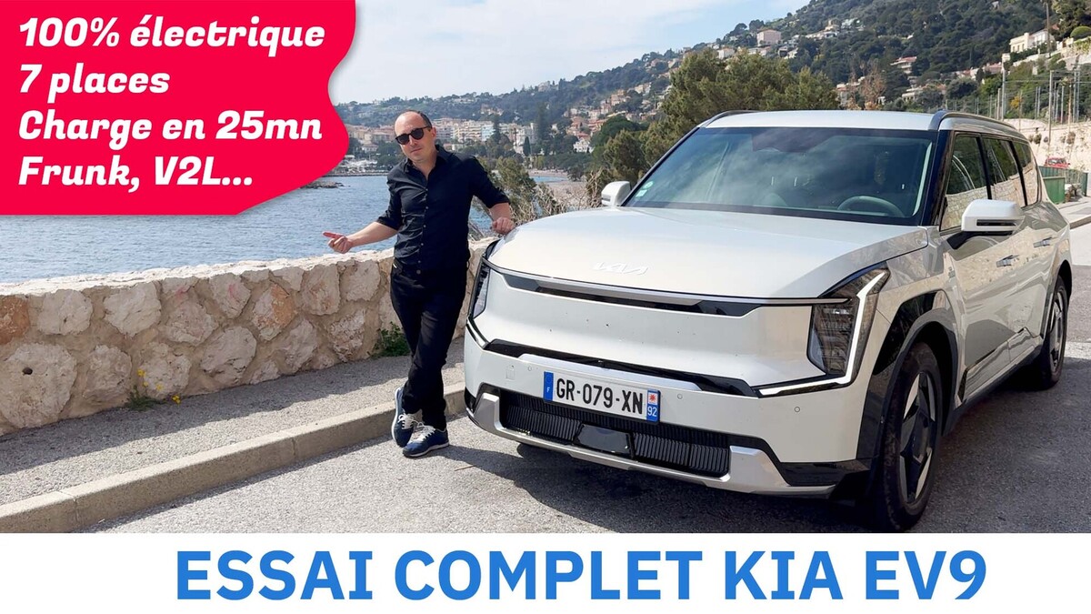 Essai KIA EV9 sur 2000 Km : le meilleur SUV électrique 7 places
