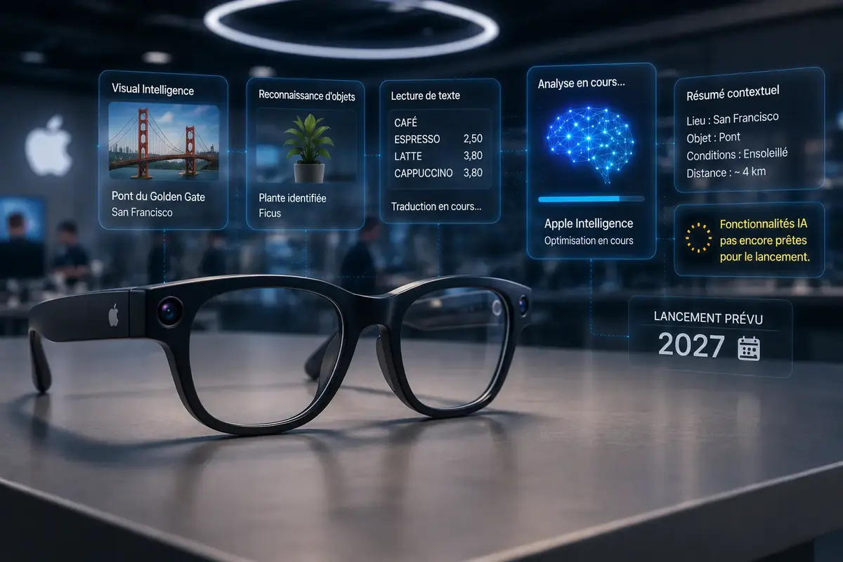 Pourquoi Apple reporte (encore) ses lunettes connectées