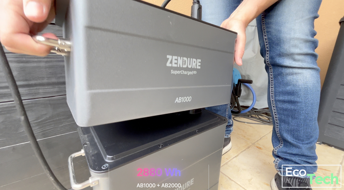Test Zendure SolarFlow (Hub 2000 + batterie AB2000) : le kit solaire ...