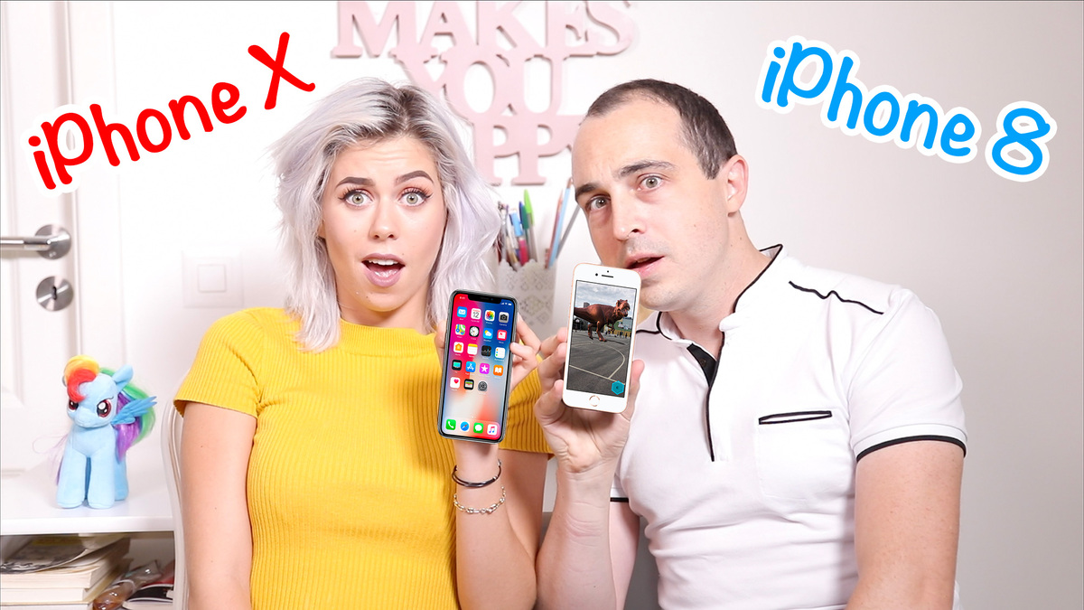 Vidéo M4E : iPhone 8 ou iPhone X ? De l'ergonomie, du caca et des avis ...