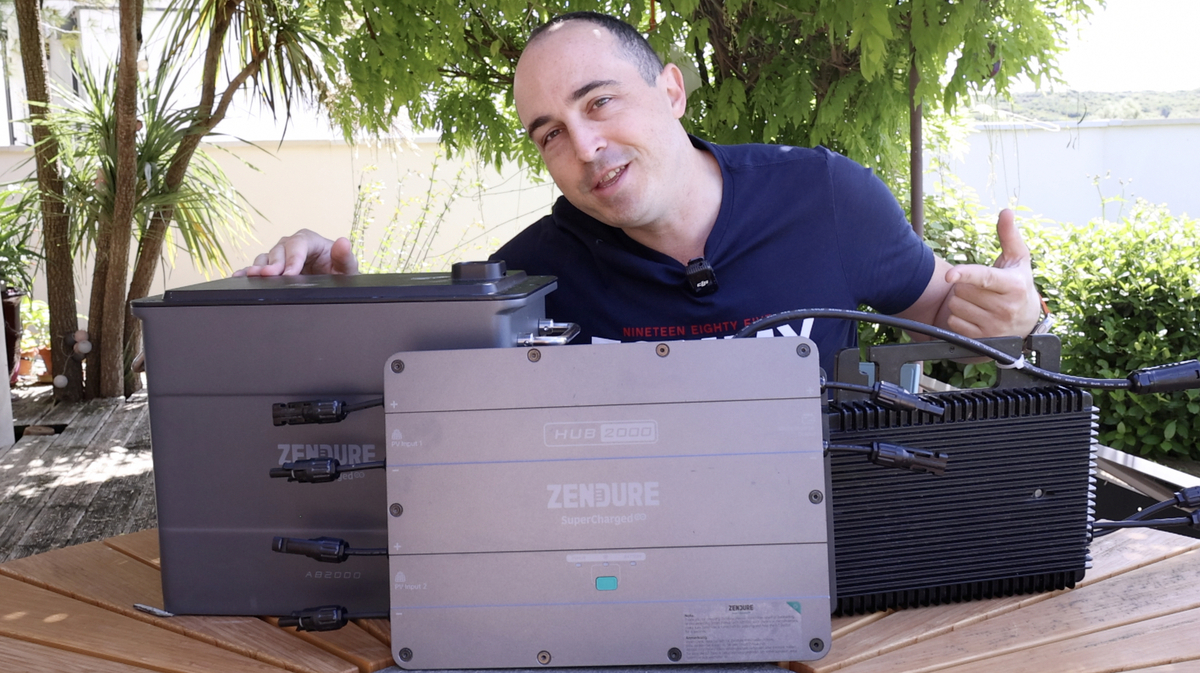 Test Zendure SolarFlow (Hub 2000 + batterie AB2000) : le kit solaire ...