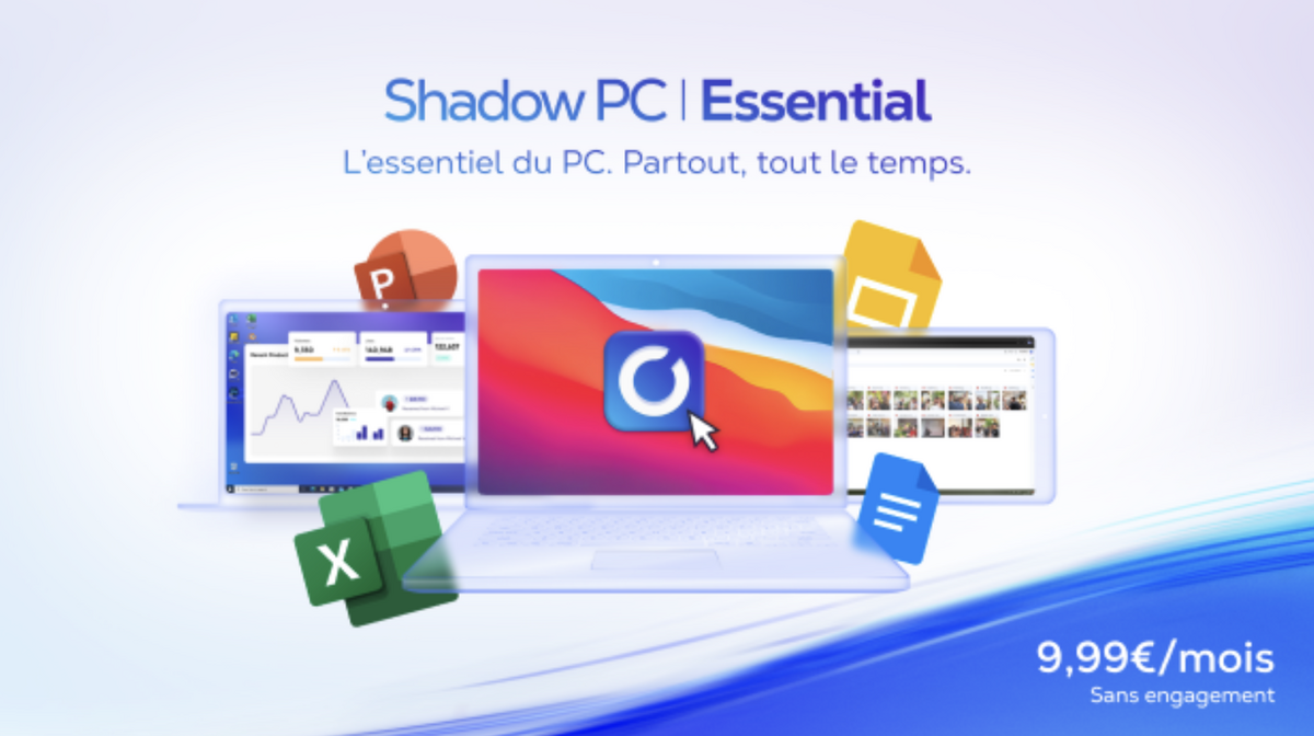 Un PC dans le cloud pour moins de 10€/mois chez Shadow