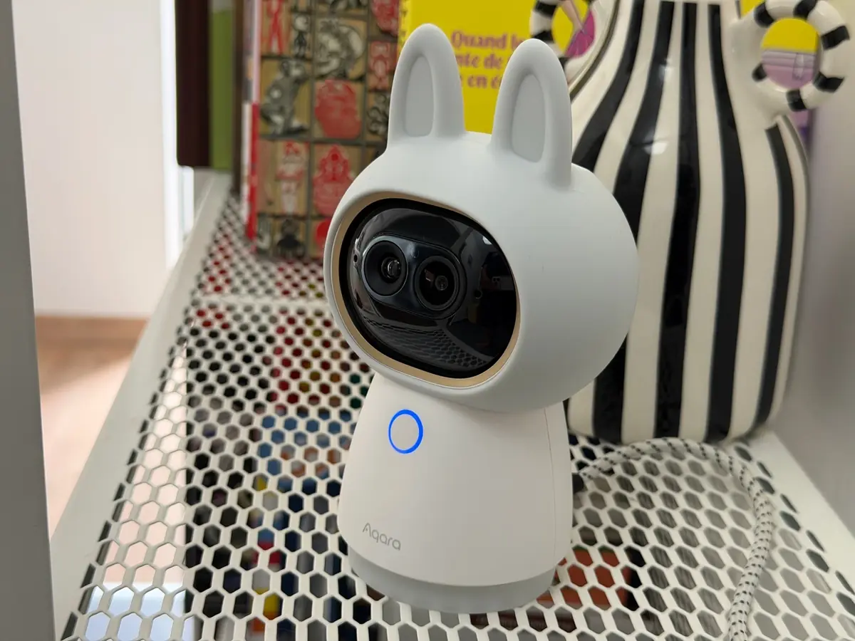 Test de l'Aqara G350, la caméra HomeKit déguisée en lapin