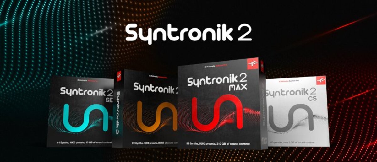 IK Multimedia lance la collection de synthétiseurs Syntronik 2 (et une version gratuite CS)