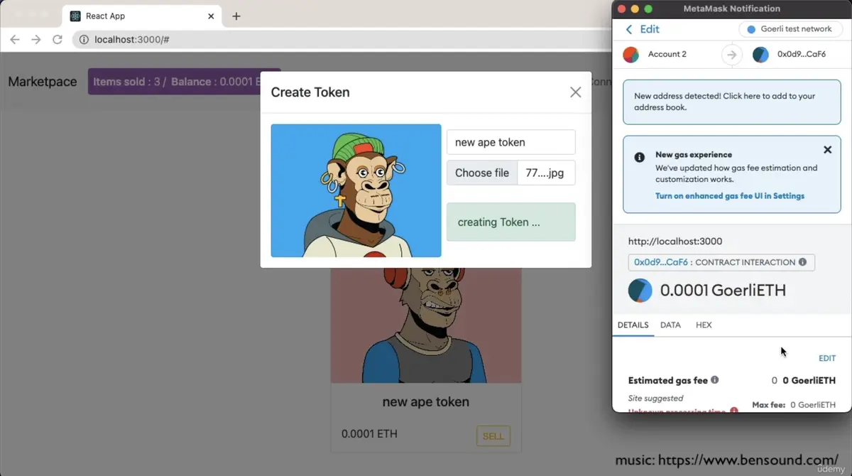 Tuto : créer et déployer une marketplace de NFT (non-fongible token ... Tuto : créer et déployer une marketplace de NFT (non-fongible token ...