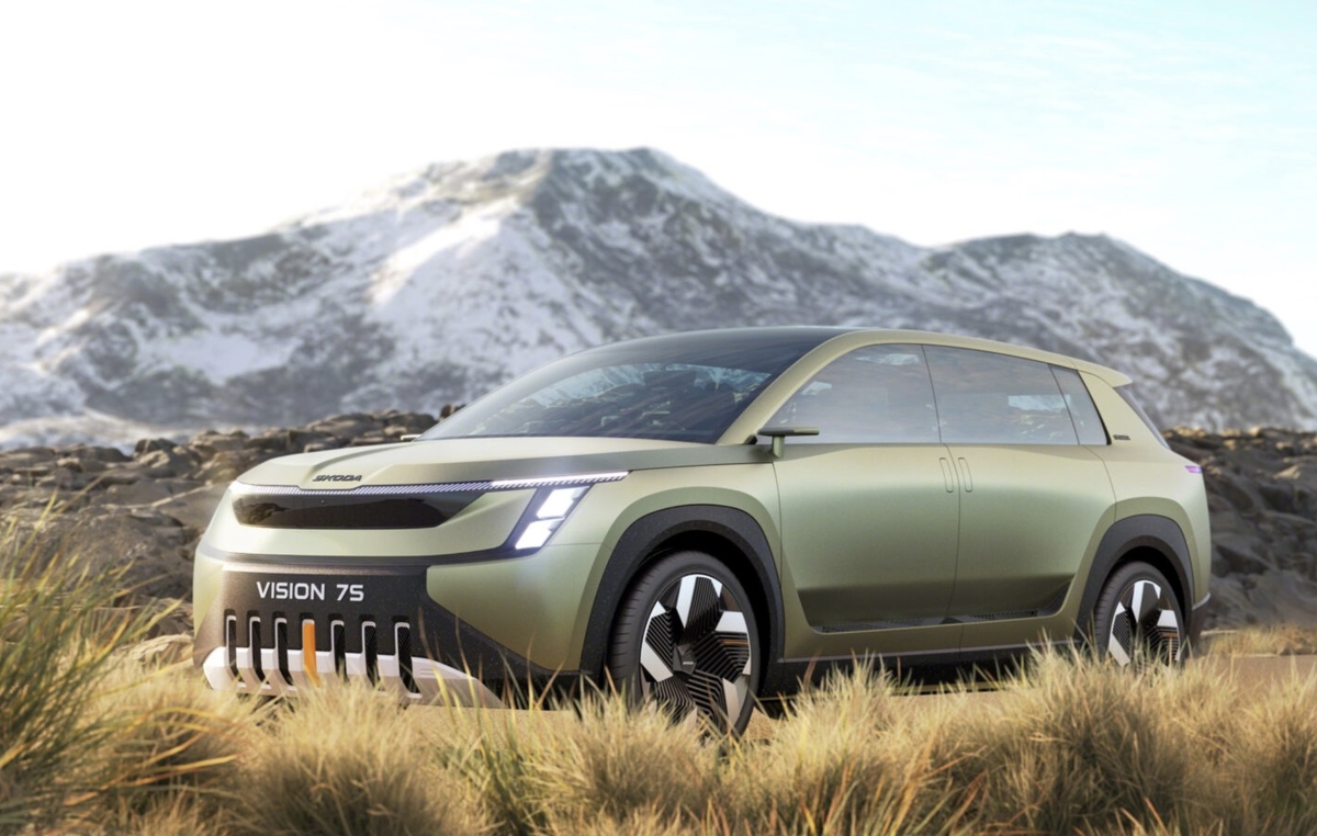 Vision 7S : le SUV 7 places électrique de Škoda, 600Km et très techno