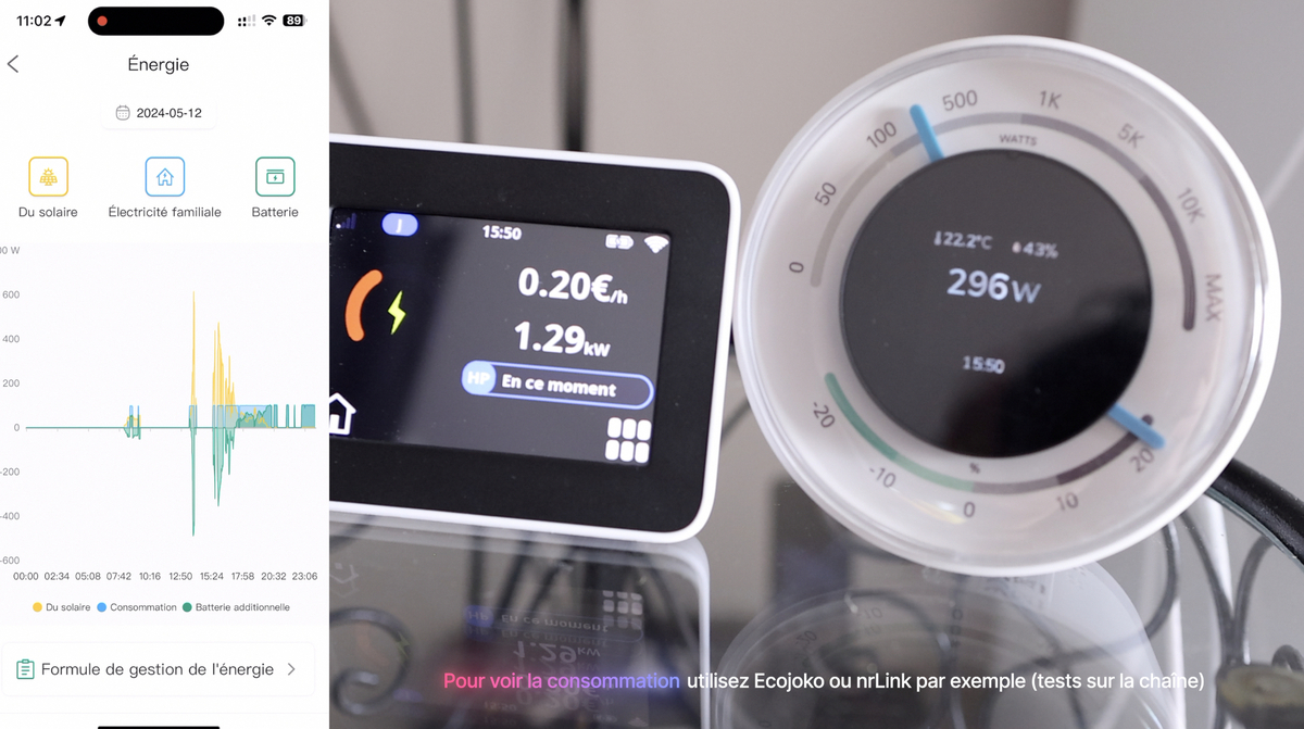 Test Zendure SolarFlow (Hub 2000 + batterie AB2000) : le kit solaire ...