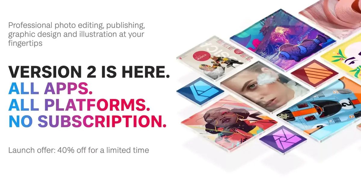 Serif propose la Suite Affinity en version 2 et une app Publisher sur iPad