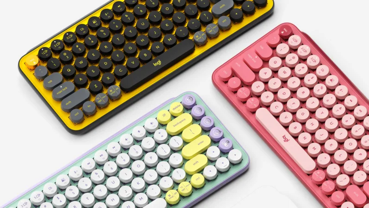 Mais qu'ils sont beaux ces nouveaux claviers colorés de Logitech