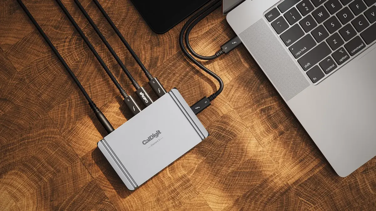 CalDigit Element 5 Hub : le hub Thunderbolt 5 qui ne manque pas de ports