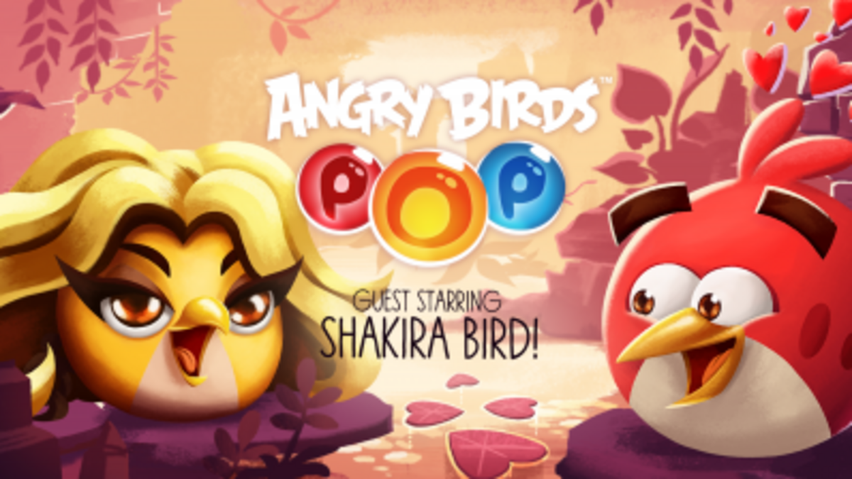 La chanteuse Shakira devient un nouveau personnage dans Angry Birds POP