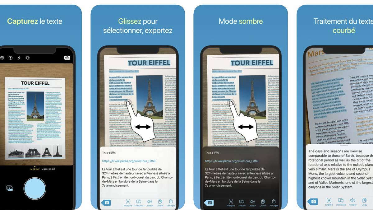 L'app OCR Prizmo Go fait le plein de nouveautés (raccourcis, navigation ...