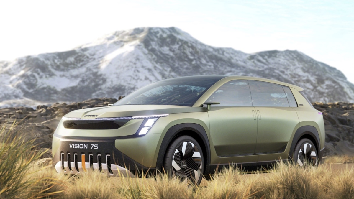 Vision 7S : le SUV 7 places électrique de Škoda, 600Km et très techno
