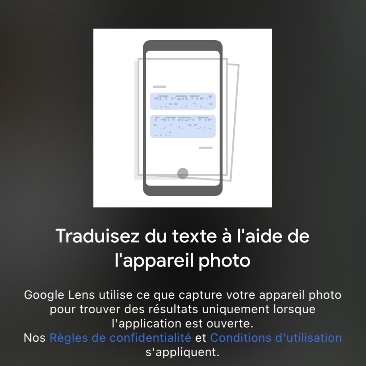 Google sera plus rapide pour la traduction du texte dans les images