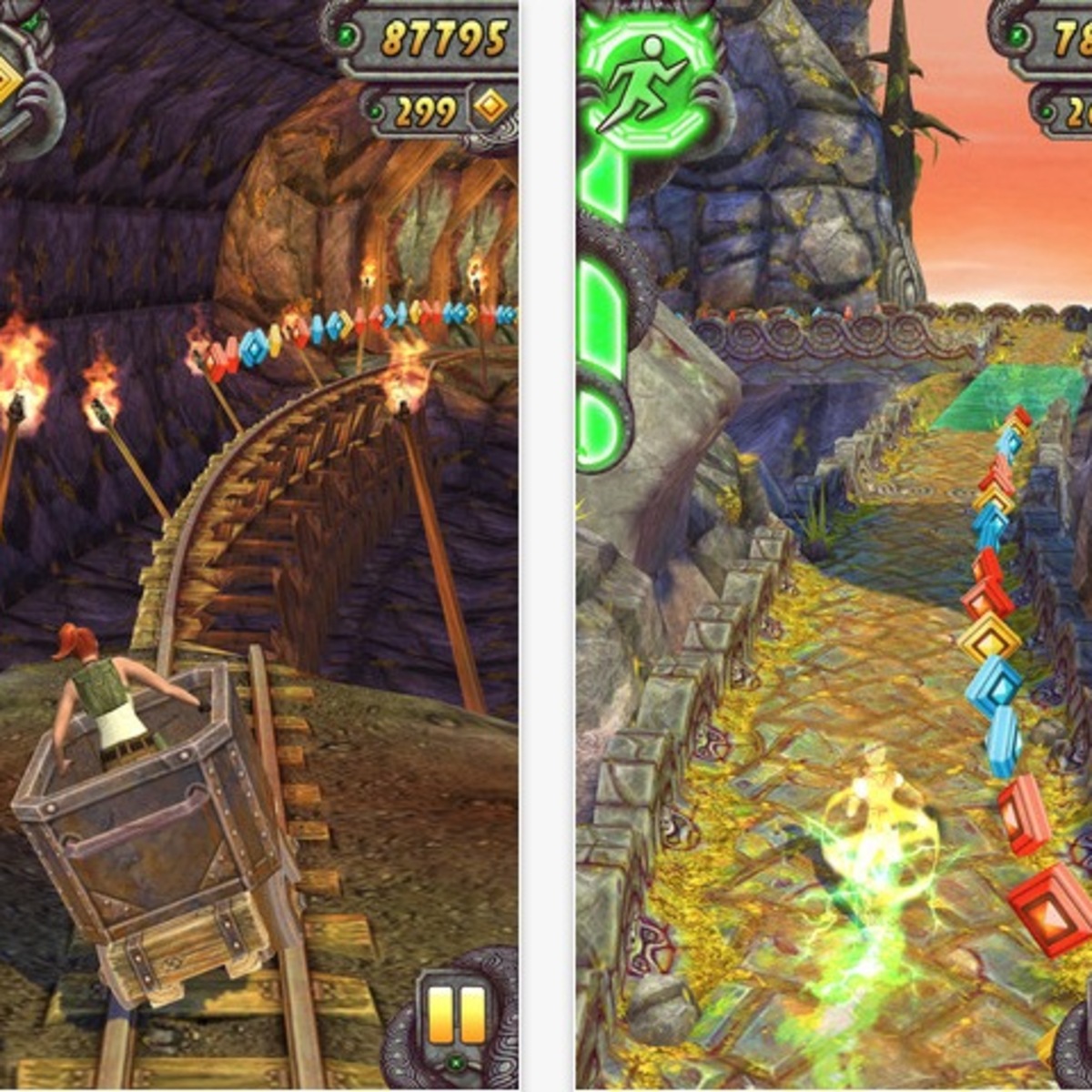 Temple Run 2 débarque sur l'iOS App Store