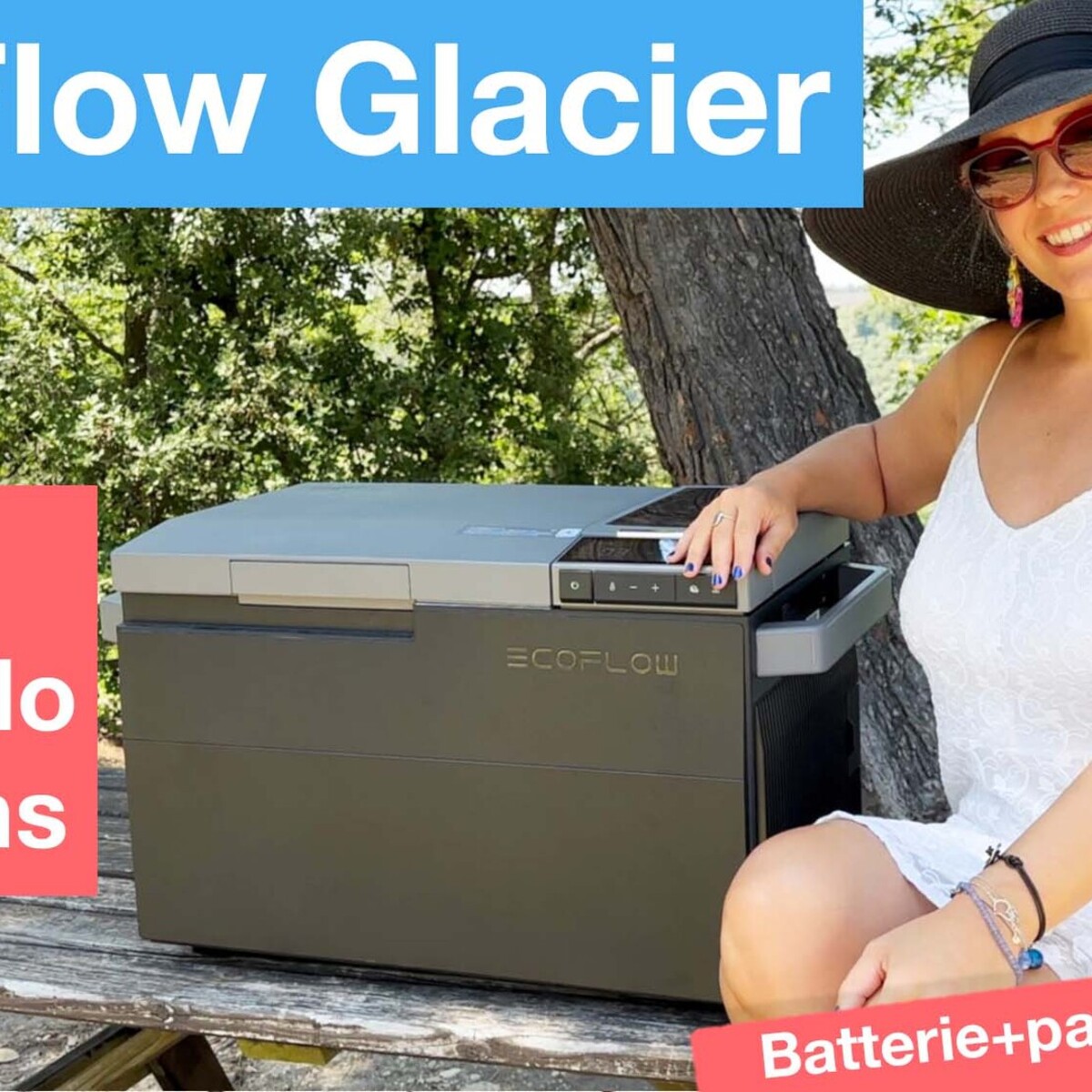 Test EcoFlow Glacier : frigo, congélateur, et machine à glaçons ...