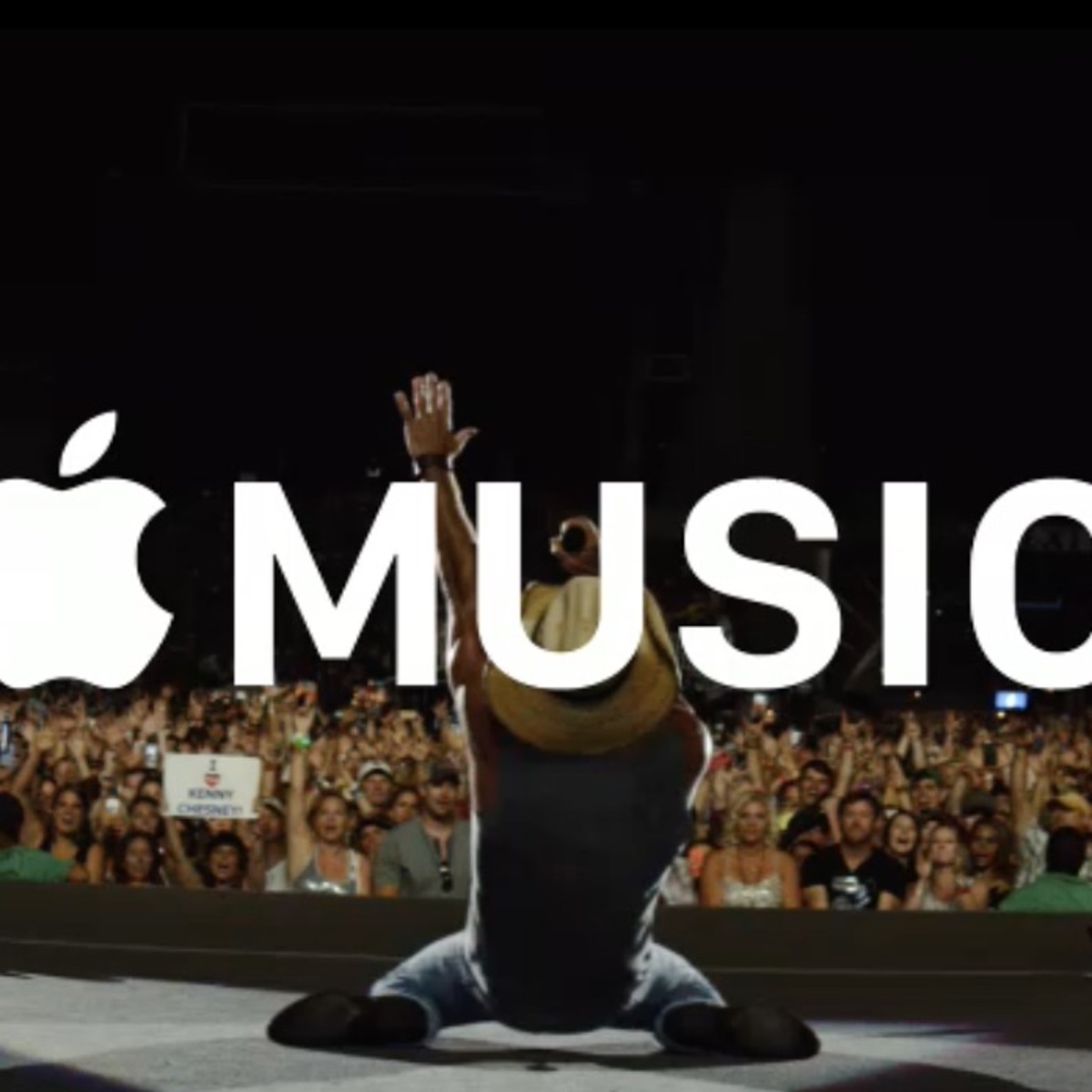 Nouvelle pub pour Apple Music, avec Kenny Chesney et son Apple Watch