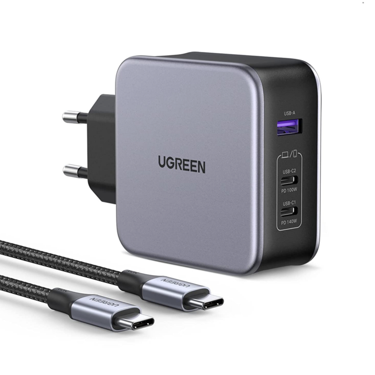 Nouveau chargeur multiport UGREEN 140W, compatible charge rapide des ...