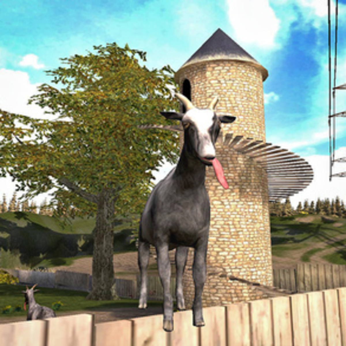 Un nouveau monde et une super promo pour Goat Simulator sur iOS
