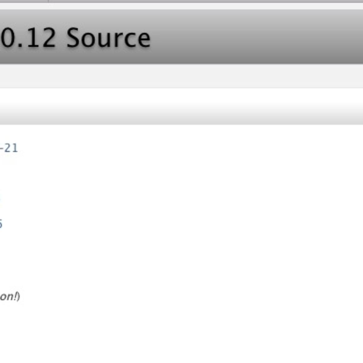 Le code source de macOS 10.12 (Darwin) est disponible