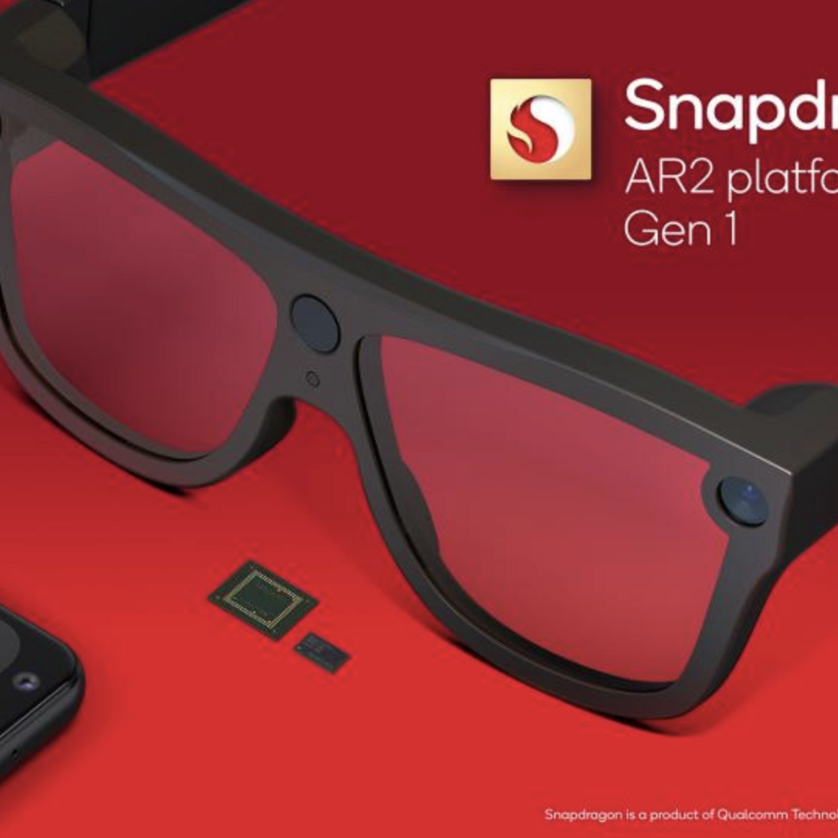 Des lunettes AR plus fines et légères avec la plateforme AR2 de Qualcomm