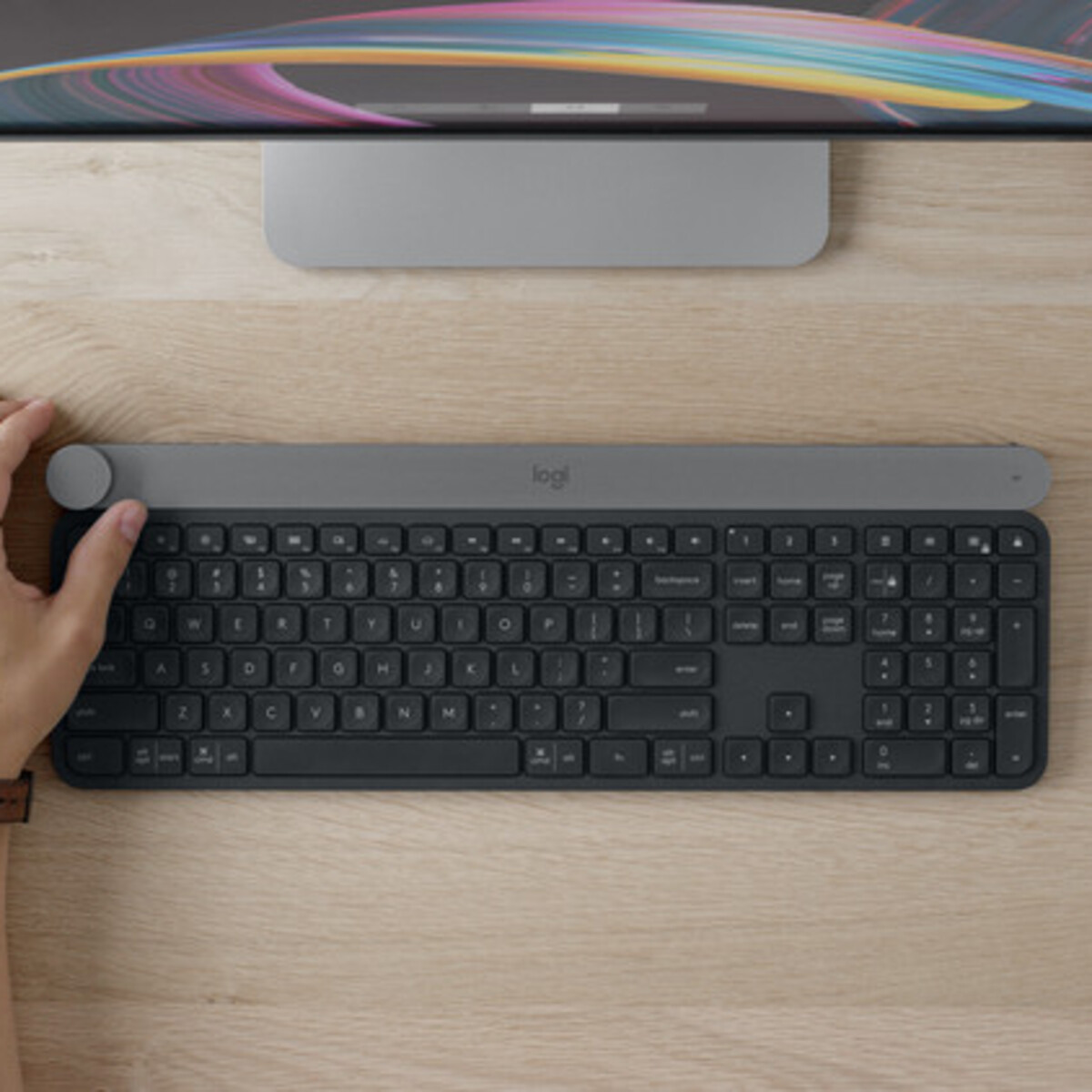 Craft : un nouveau clavier avec molette compatible Mac et PC chez Logitech