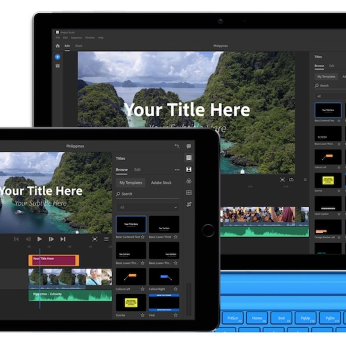 Project Rush : Adobe présente une application de montage vidéo multi ...