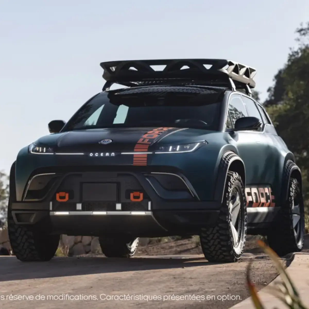 ID.Buzz GTX, e308 économe, Buggy Meyers Manx, Fisker Ocean Force E OffRoad