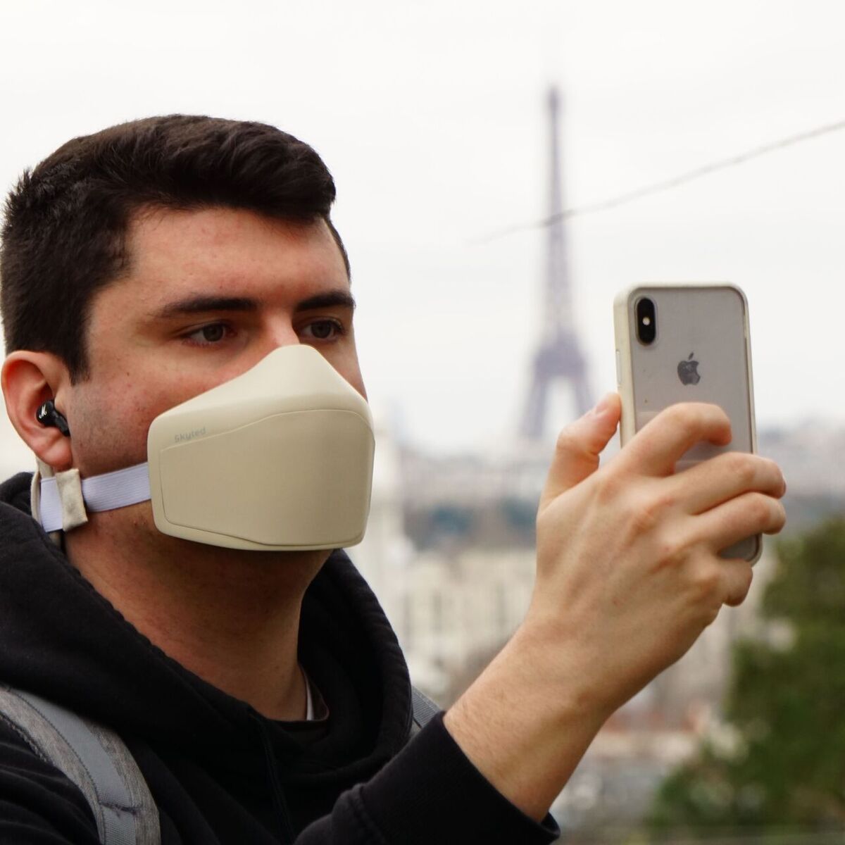 Des masques qui absorbent le bruit des conversations chez le Français ...