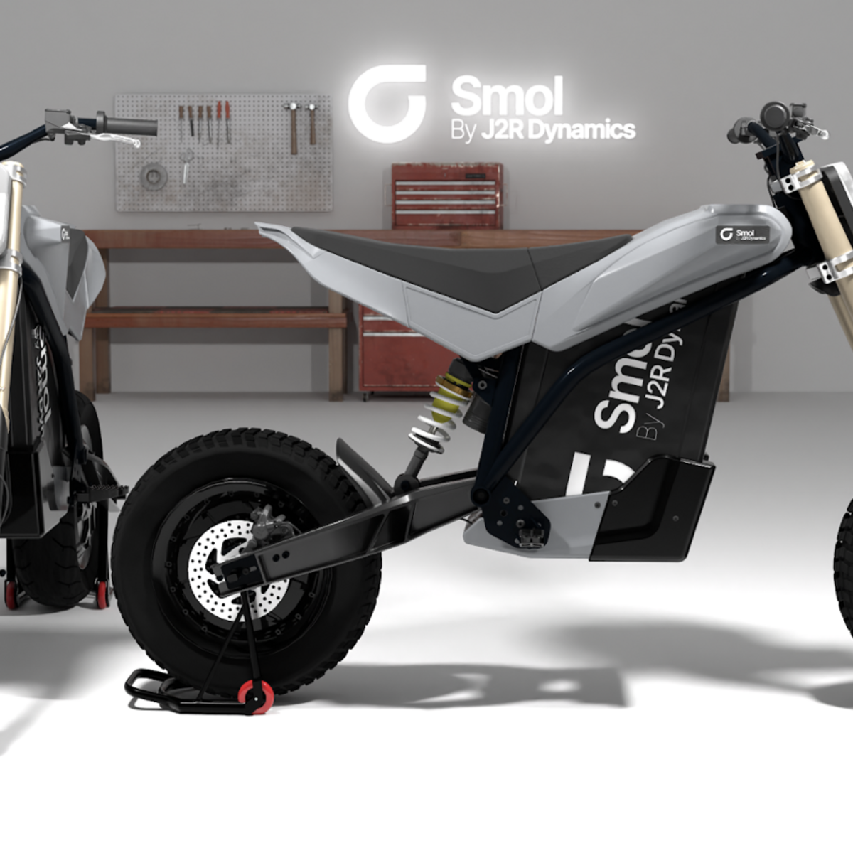 Smol : la moto française et 100% électrique de J2R Dynamics