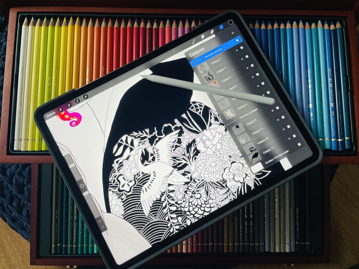 Dessin sur iPad Pro M2 vs iPad Pro 2017 : mon avis