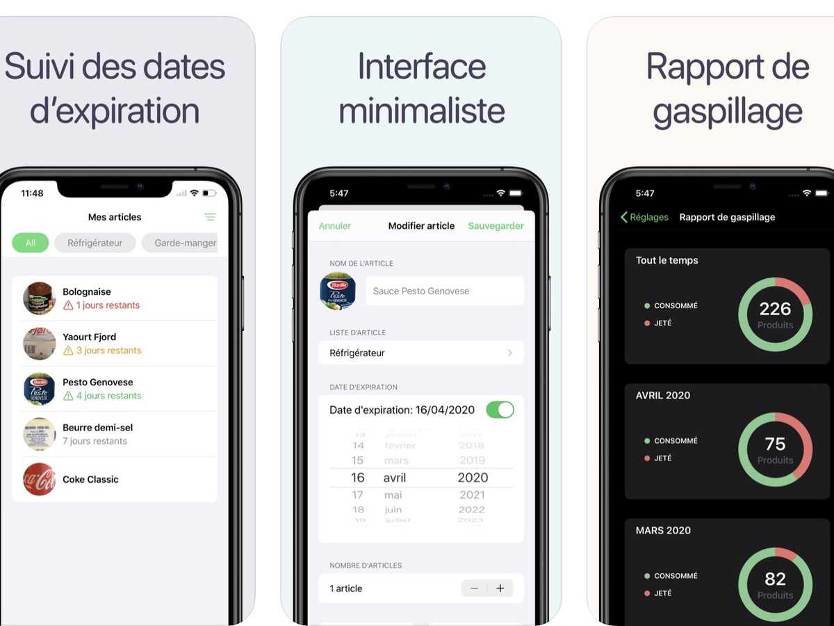 Fridge Buddy, l'app qui vous aide à gérer les dates de péremptions des ...