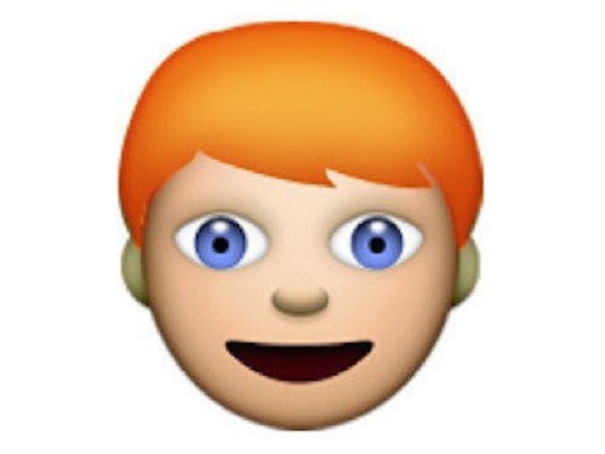 Une pétition pour qu'Apple propose des emojis roux