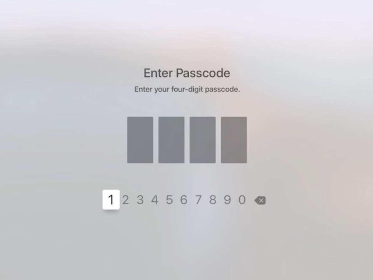 Astuce Apple TV : définir un code à 4 chiffres pour valider ses achats