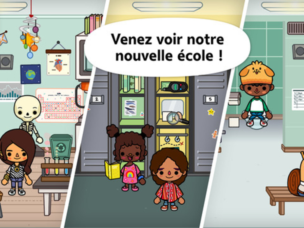Toca Life: School est disponible gratuitement pendant une durée limitée