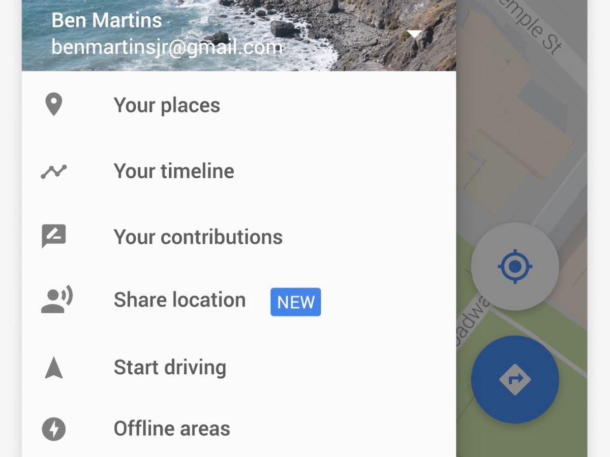Google Maps permettra bientôt de partager sa localisation en temps réel