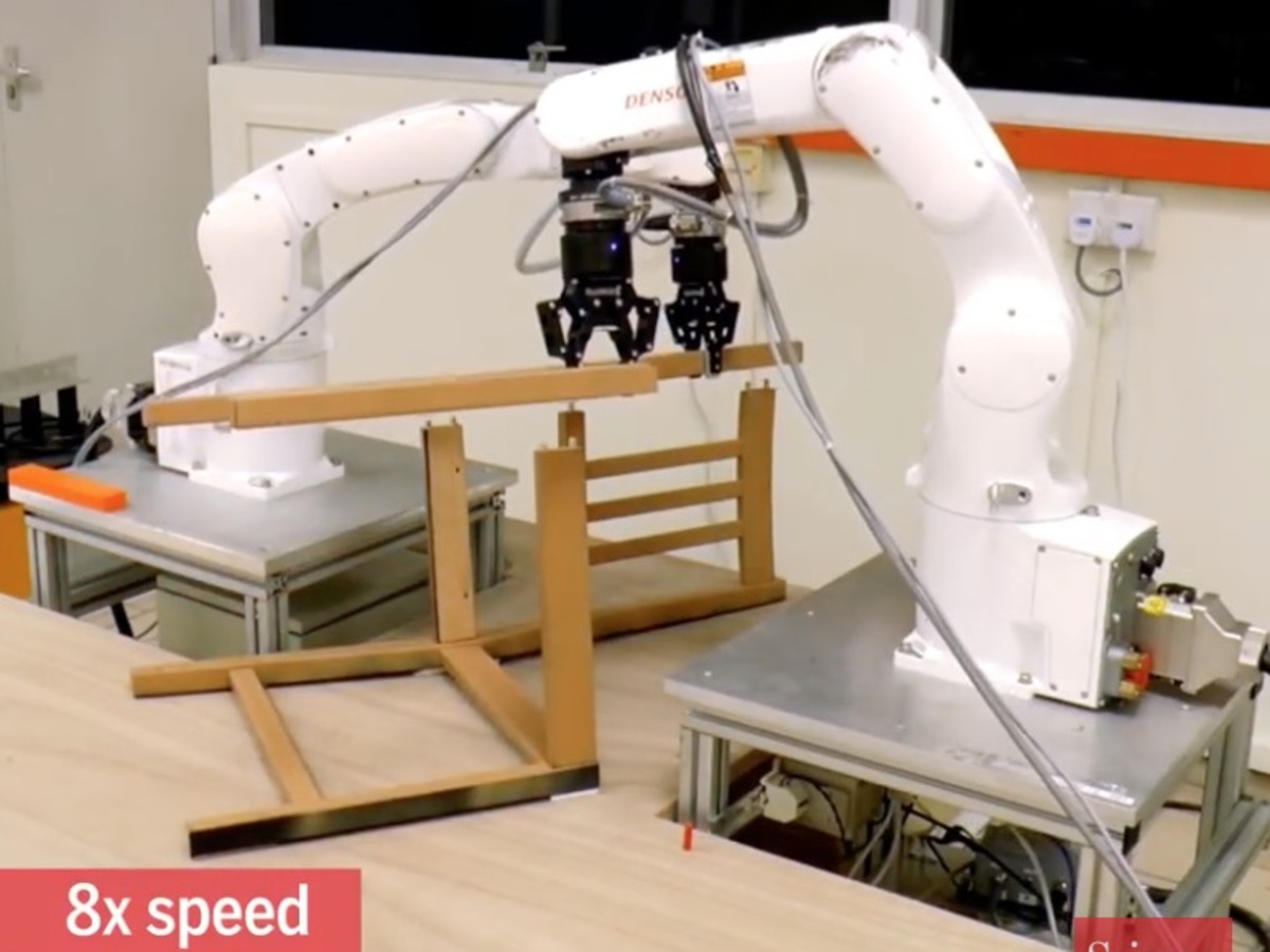Vidéo : quand les robots apprennent à monter des meubles Ikea