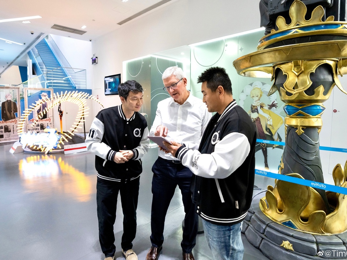 Tim Cook est fan du jeu Genshin Impact