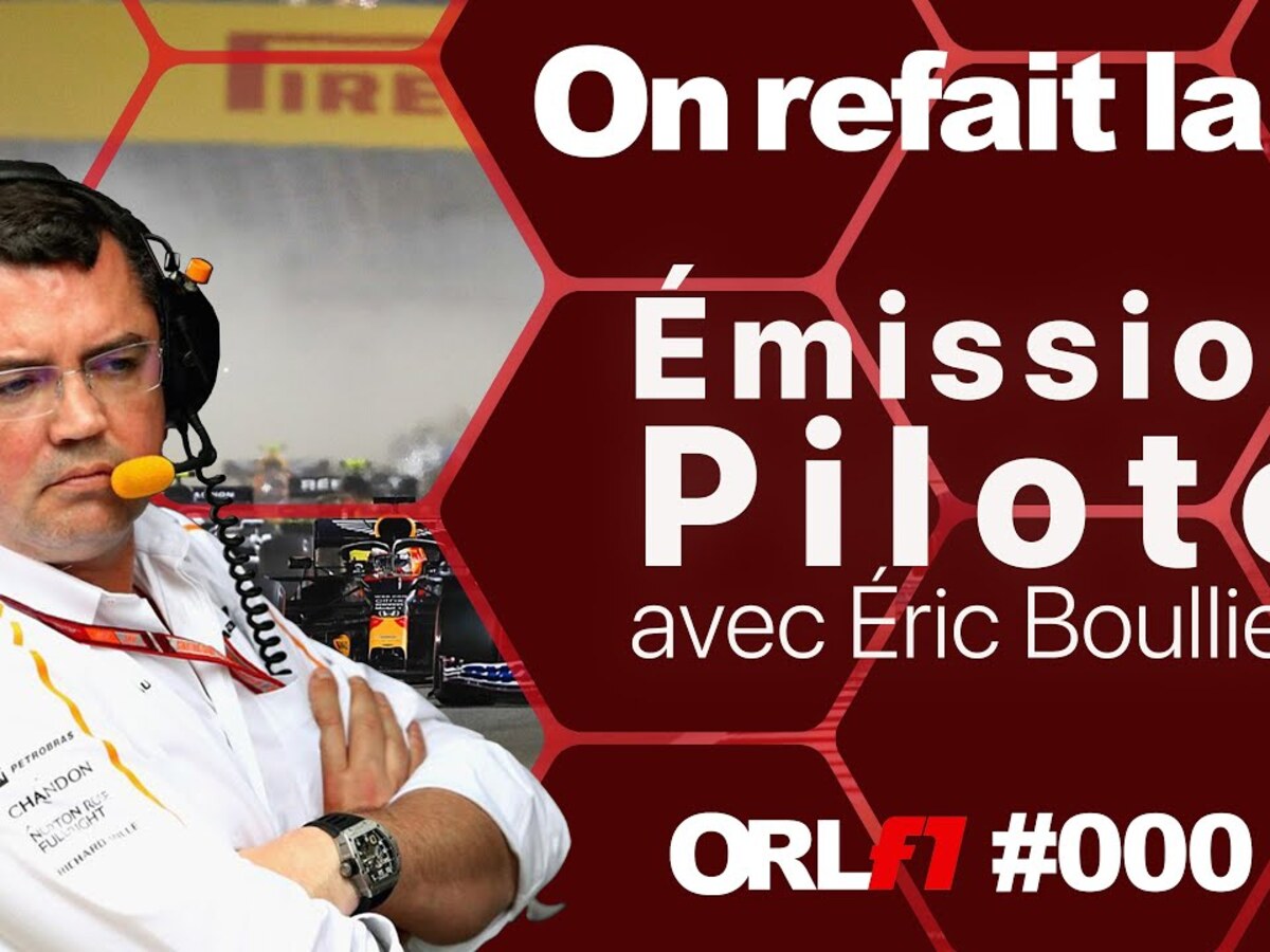 On Refait la F1 : première émission avec Éric Boullier
