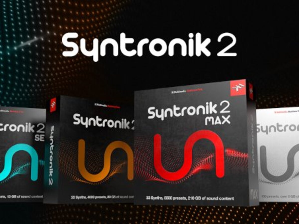 IK Multimedia lance la collection de synthétiseurs Syntronik 2 (et une version gratuite CS)