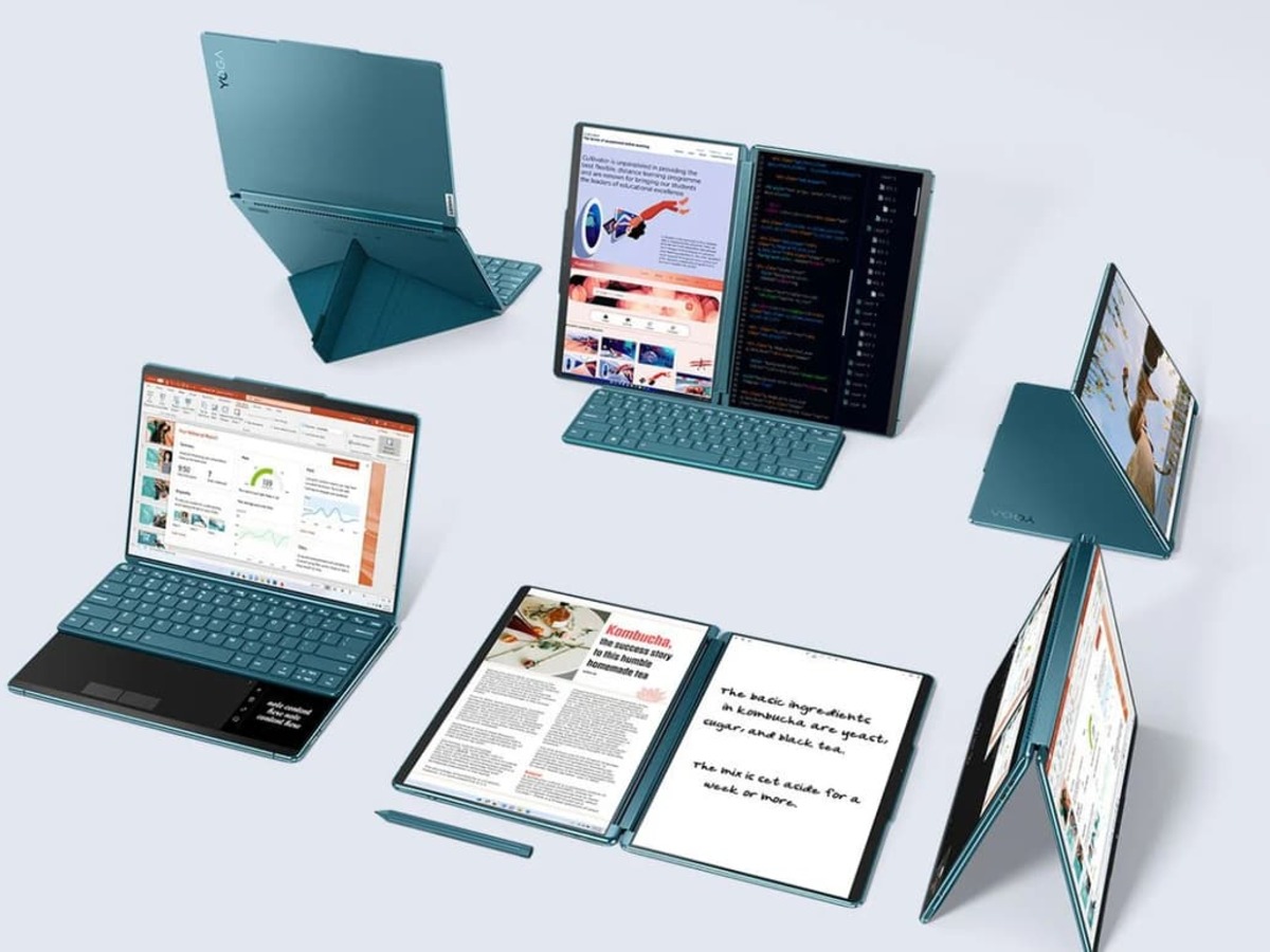 Lenovo dévoile un PC portable avec deux écrans modulables