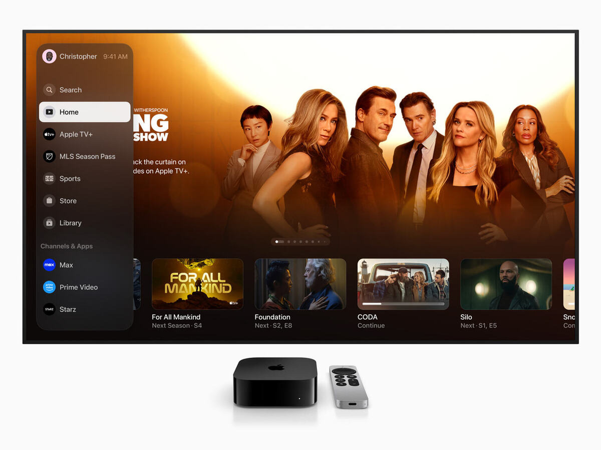 Quelles nouveautés pour tvOS 17.2 et l’app TV